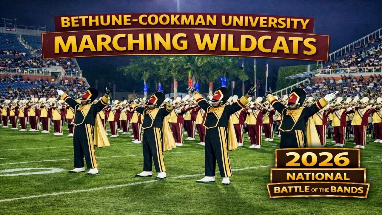 Bethune-Cookman Marching Wildcats — Full Field Performance | 2026 ...