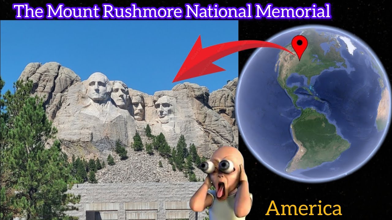 🌎Discovering Mount Rushmore | An Immersive Virtual Tour | USA | Google ...