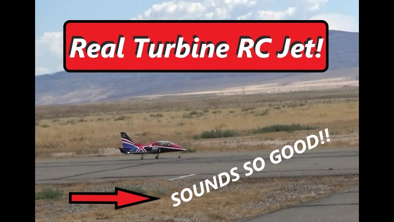Real Turbine Engine in RC JET!! - YouTube