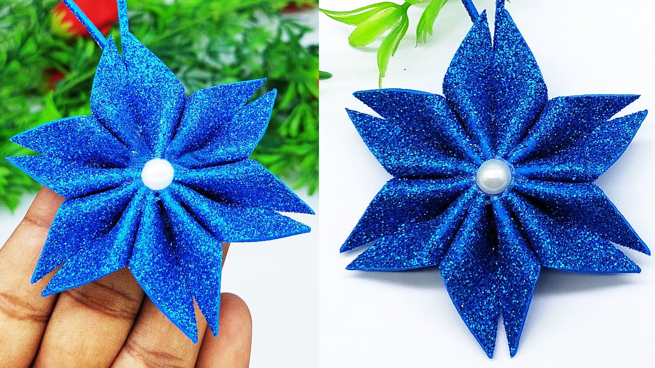 Easy & Quick Christmas Star 🎄 Christmas Tree Decor With Star 🎄 ...
