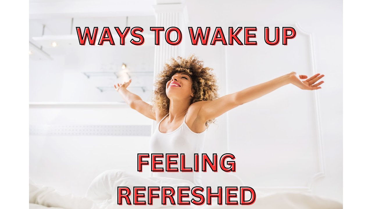 5 ways to wake up feeling refreshed. #mindfulness #meditation #sleep # ...