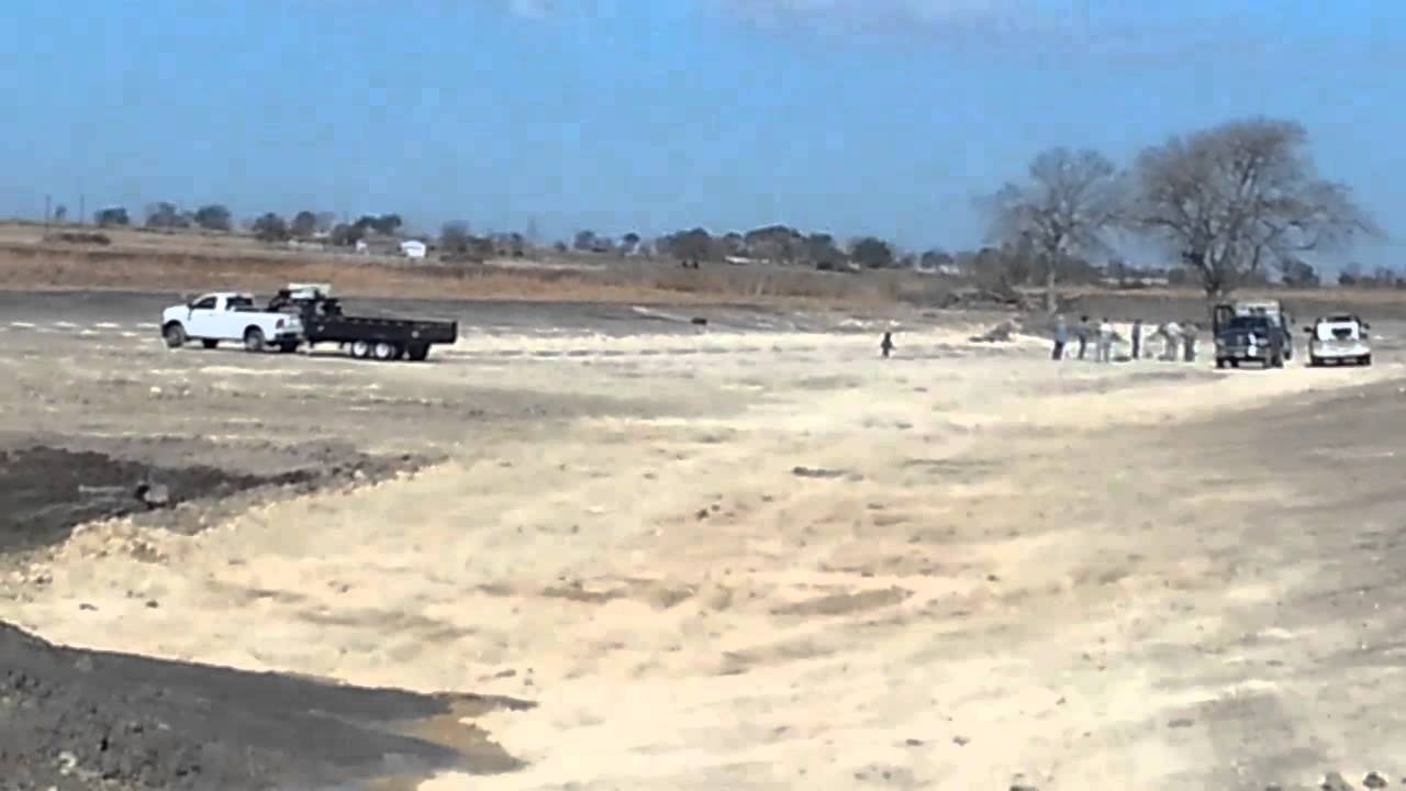20, 000 lbs of dynamite. Removing rock bed on lake - YouTube