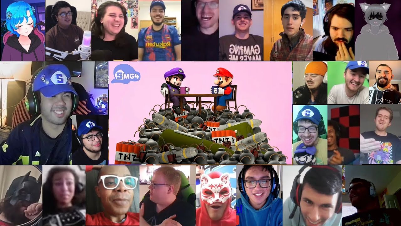 SMG4: SMG3's BOMB CAFE Reaction Mashup - YouTube