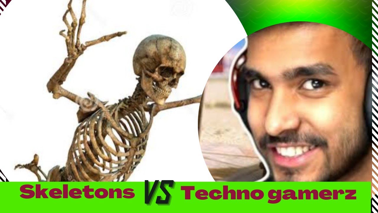 funny rosting techno gamerz vs bichhta g skeleton rosting vedioz @techno gamerz @bichta g ...