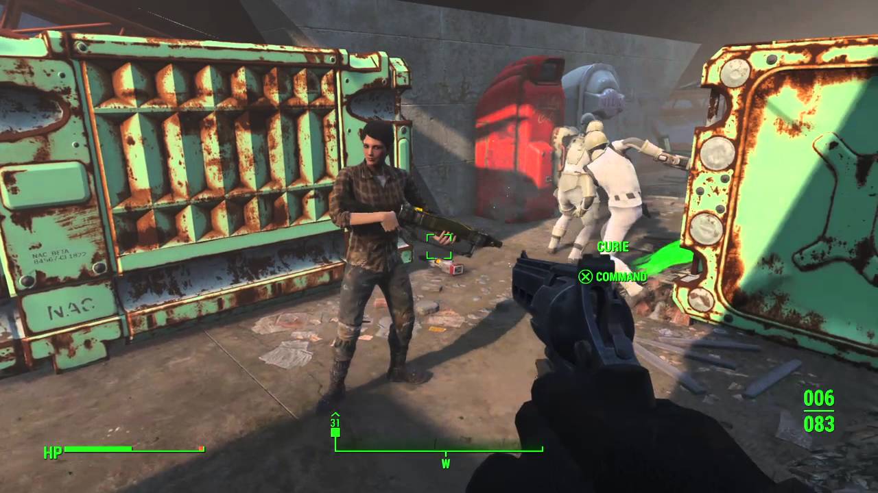 Fallout 4 - intimidation, kill eachother! - YouTube