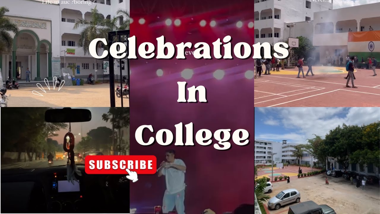 "College Celebrations: Unforgettable Moments and Joyful Memories" - YouTube