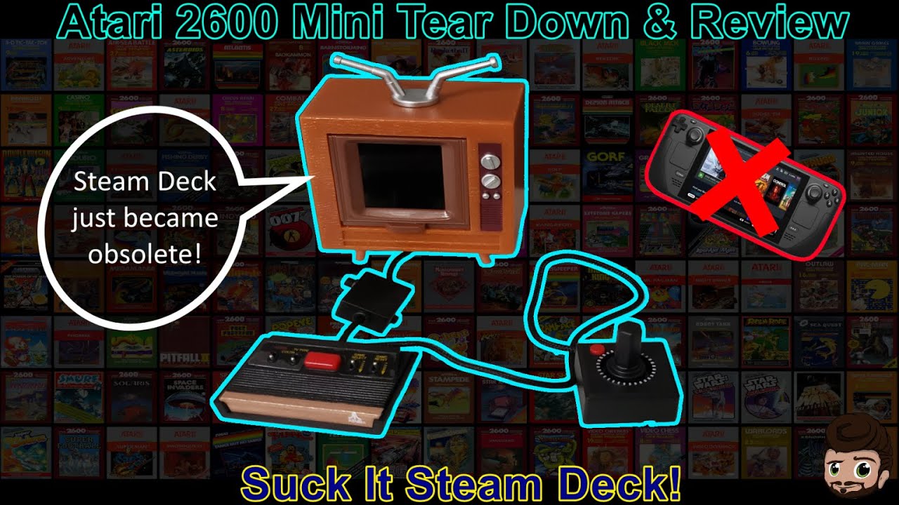 Atari 2600 Tiny Arcade Teardown - YouTube