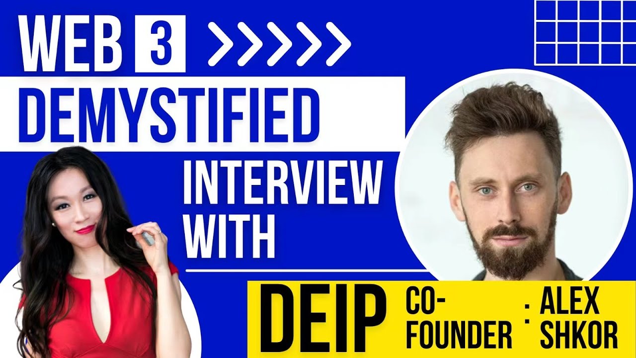 Vivi Lin Interviews ALEX SHKOR, Founder of DEIP Creator Economy Protocol (WEB3 DEMYSTIFIED ...