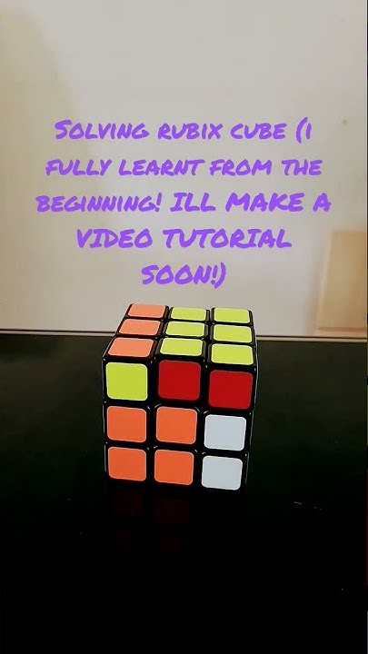 RUBIX CUBE #rubixcube - YouTube