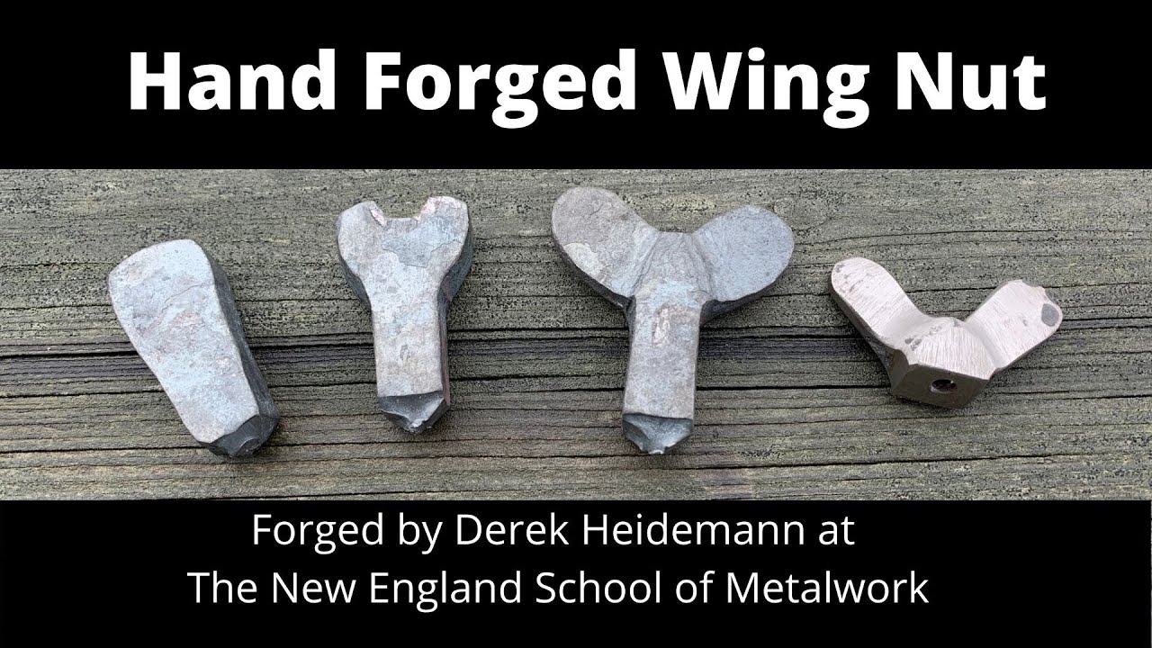 Derek Heidemann Forges a Wing Nut at NESM - YouTube