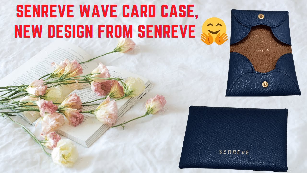 Senreve Wave Card Case / Coin Purse. New Design - YouTube
