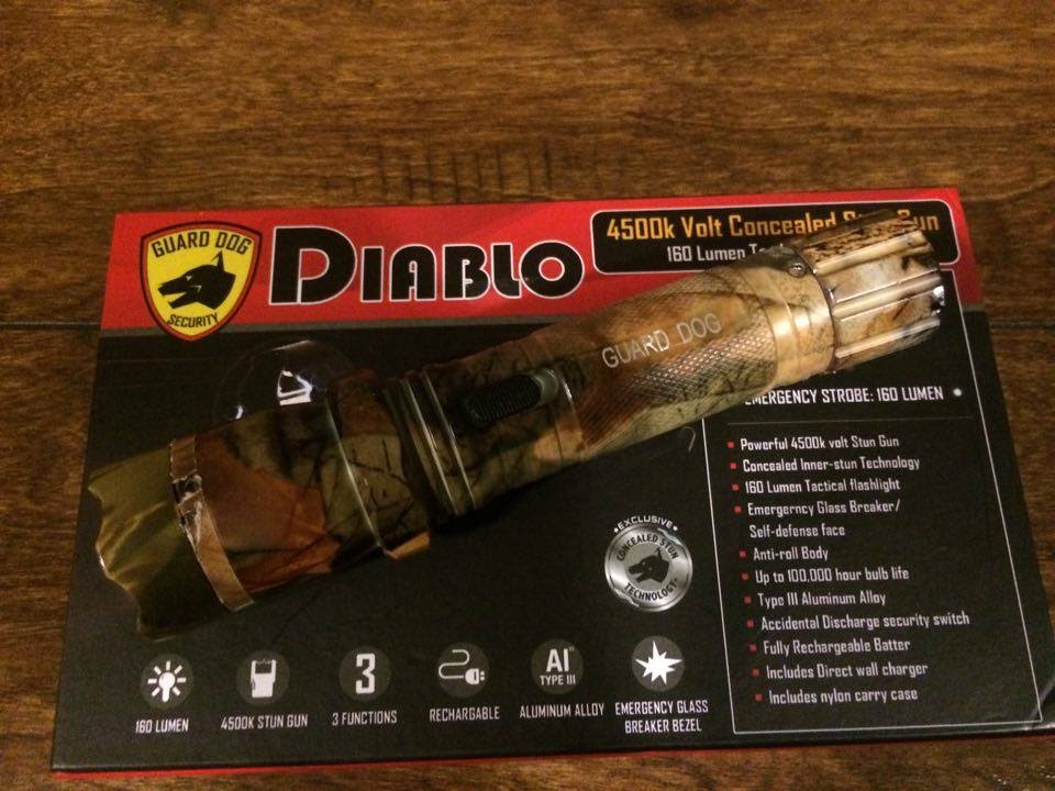 Polleyfire gets tasered . Guard dog Diablo taser Review/ test. - YouTube
