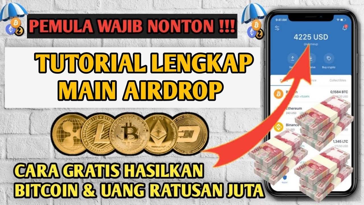 cara main airdrop untuk pemula di jamin hasil - YouTube
