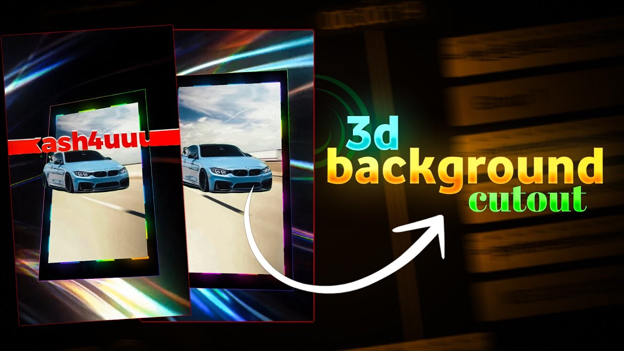 Car 3D Animation Editing Tutorial | Alight Motion & CapCut Mobile Editing - YouTube