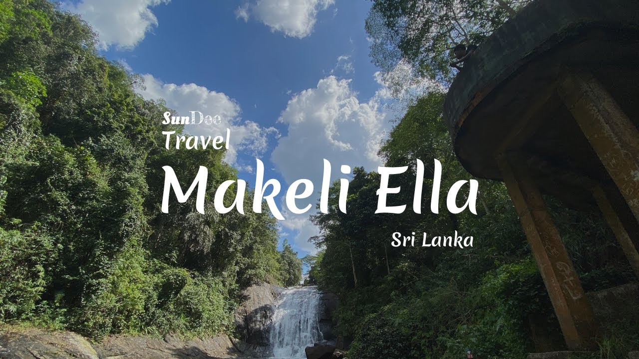 A secret Waterfall “Makeli Ella” in Sri Lanka - YouTube