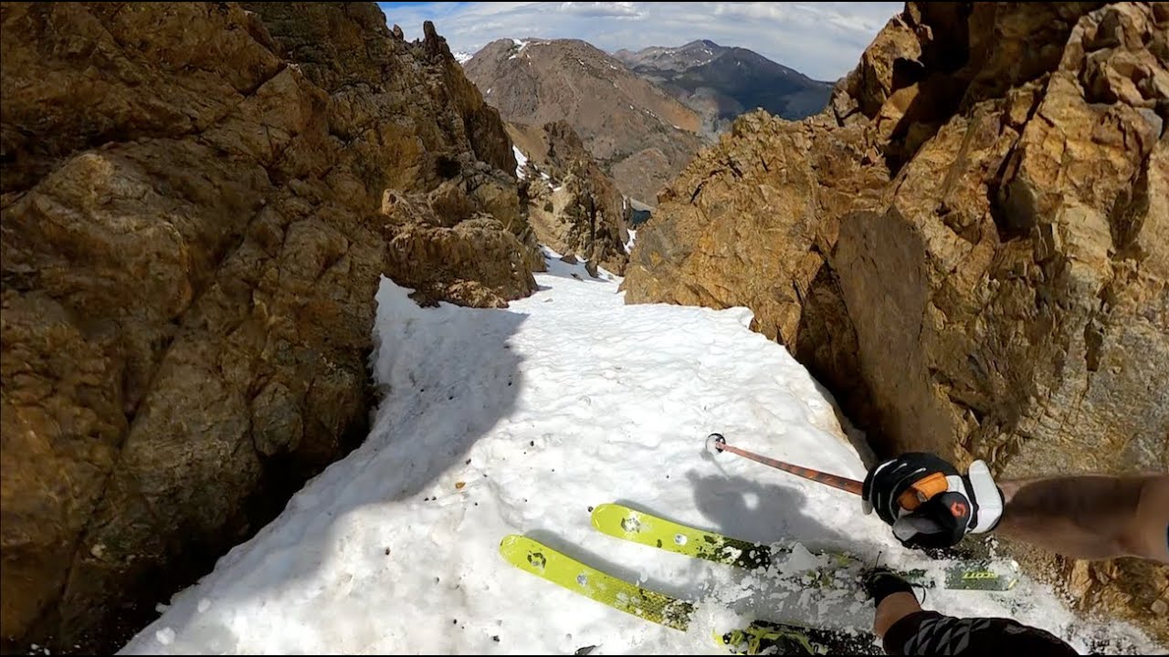Ellery Bowl - Tioga Pass, CA - "Banana Chute" - May 2020 - YouTube