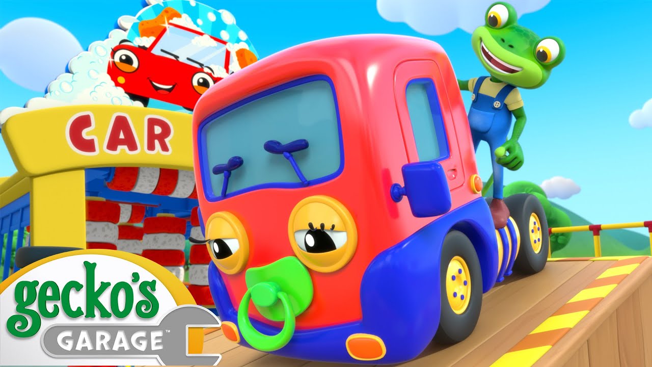 Baby Truck Takes First Driving Test | Gecko's Garage Stories and ...