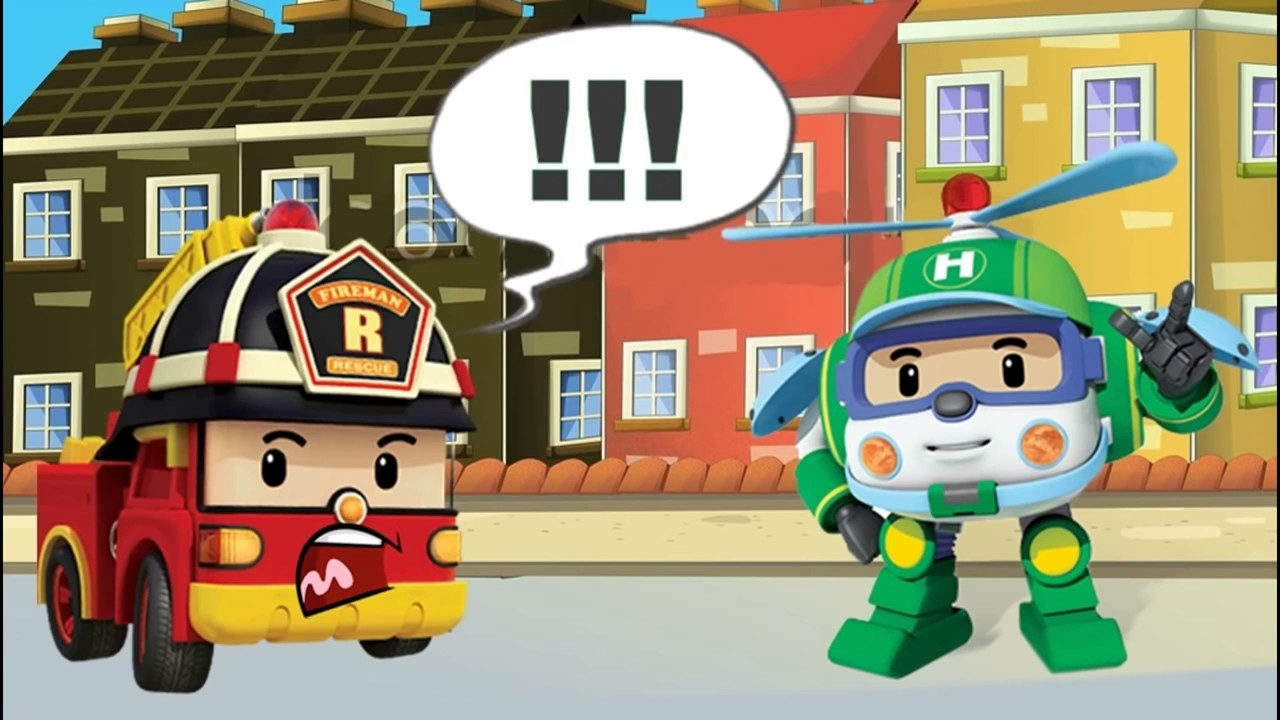 2017 ROBOCAR POLI Collection Transforms with animation VAMPIRE Cartoons ...