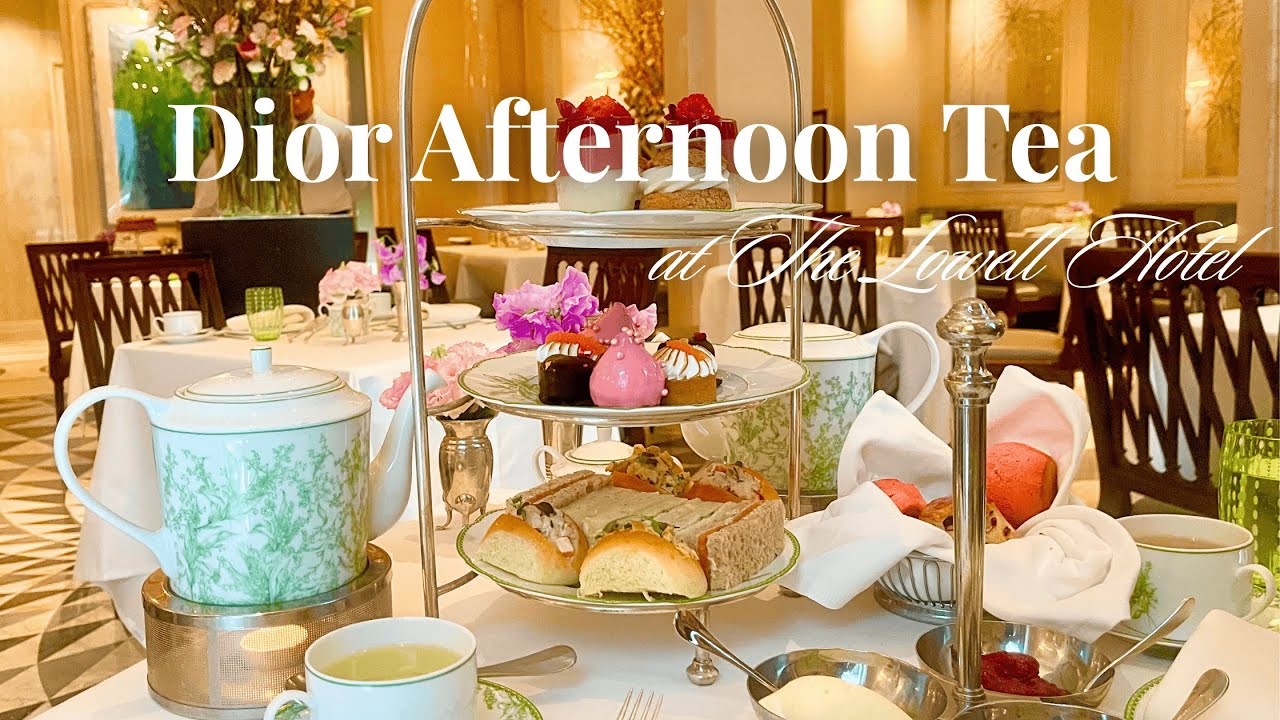 Dior Afternoon Tea at Lowell Hotel in New York | Elegant Upper East ...