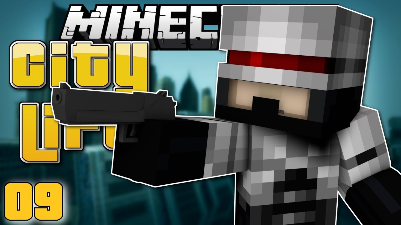 Aspecto De Robocop Para Minecraft