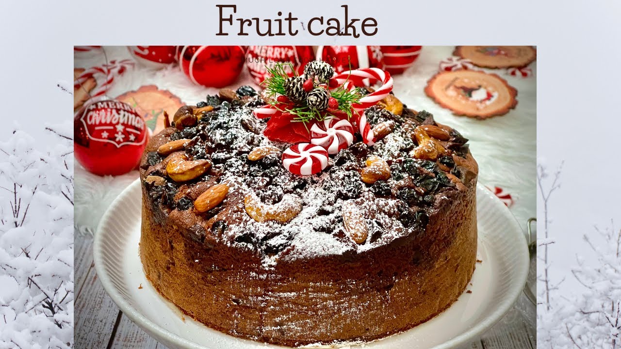 Fruit cake | Rich fruit Cake with Kahlua ( Rum & coffee liqueur ) | # ...