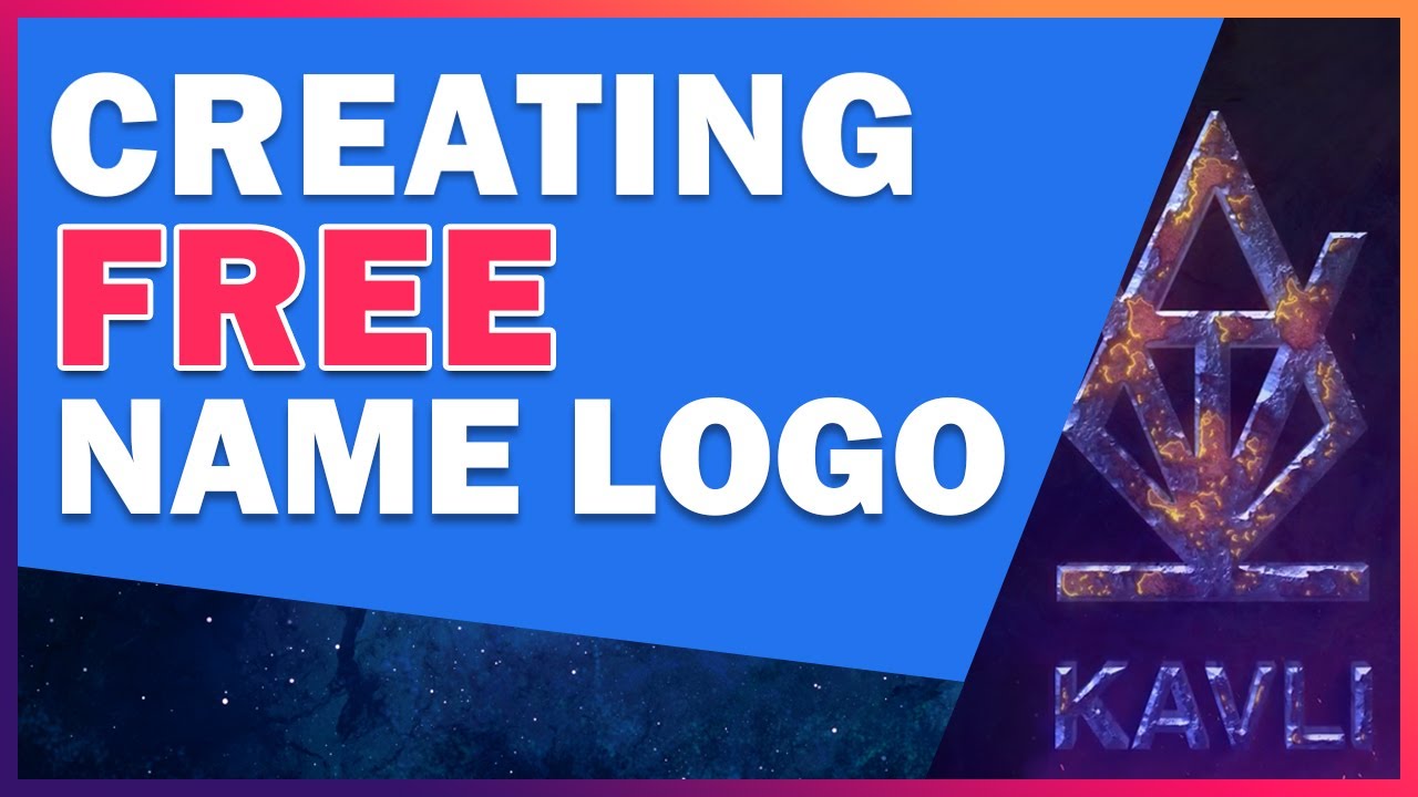 DESIGNING COOL LOGOS - Name Challenge by VM Designx - YouTube