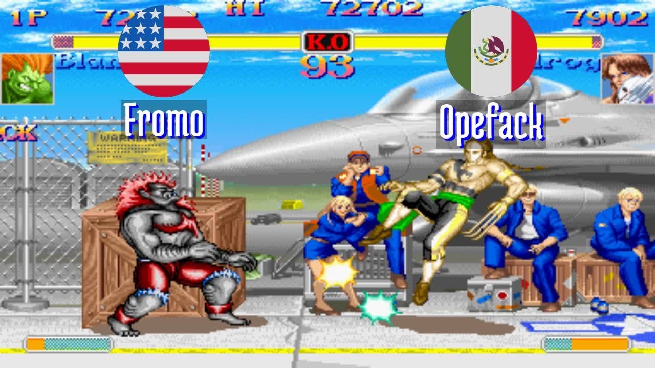 FT5 @ssf2xjr1: Fromo (US) vs Opefack (MX) [Super Street Fighter II X ...