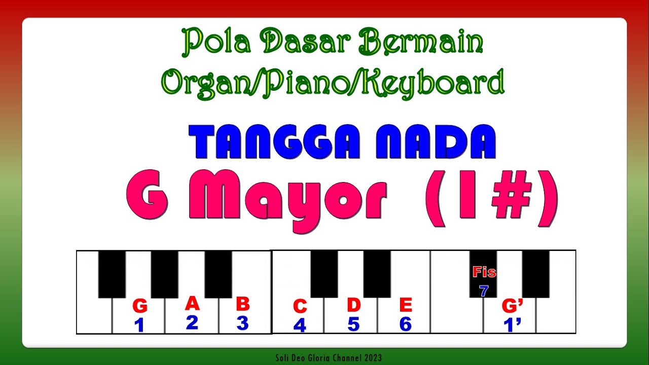 Tangga Nada G Mayor (G=do / 1 kress / 1#) & Penerapannya pada POLA ...