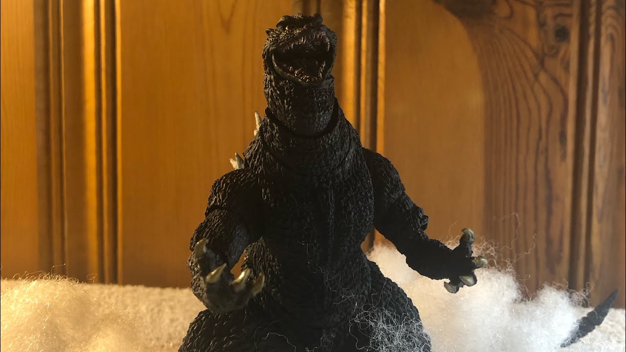 Final wars Godzilla VS Monarch ( stop motion ) - YouTube