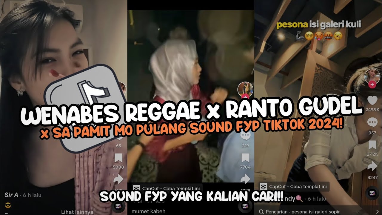 DJ WENABES x RANTO GUDEL x MASHUP REGGAE SOUND TREND TIKTOK 2024 - YouTube