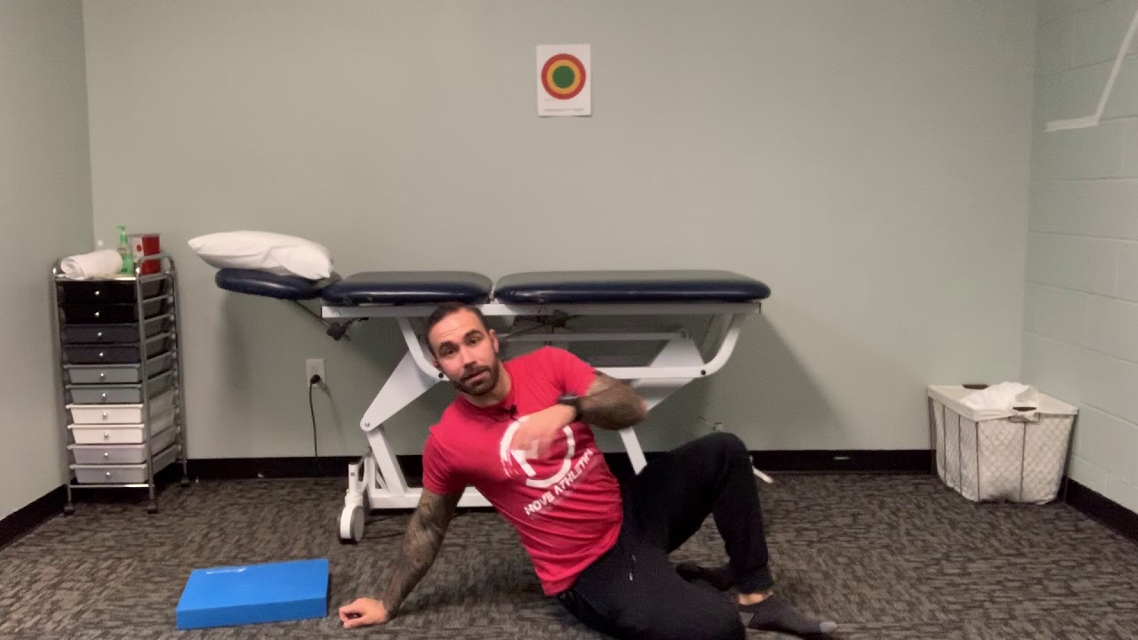 Neural tension safe hamstring stretch - YouTube