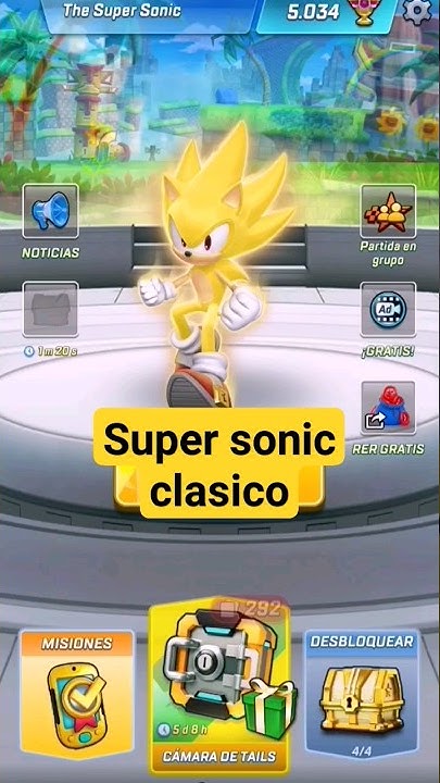 super sonic clasico esta aqui!! - YouTube