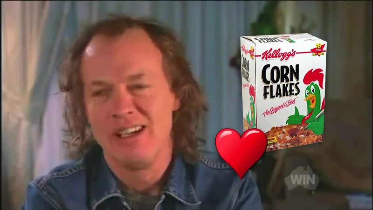 AC/DC Corn Flakes Commercial - YouTube