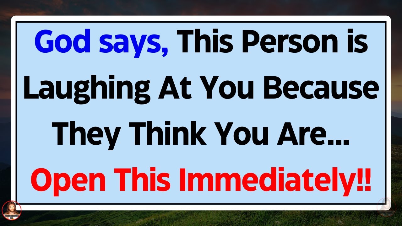 11:11😱😭God Says, This Person is Laughing At You Because They Think You ...