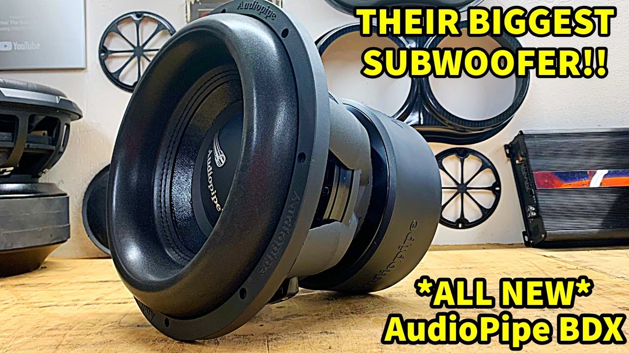 AudioPipe's BIGGEST Subwoofer! THE BDX Review! - YouTube