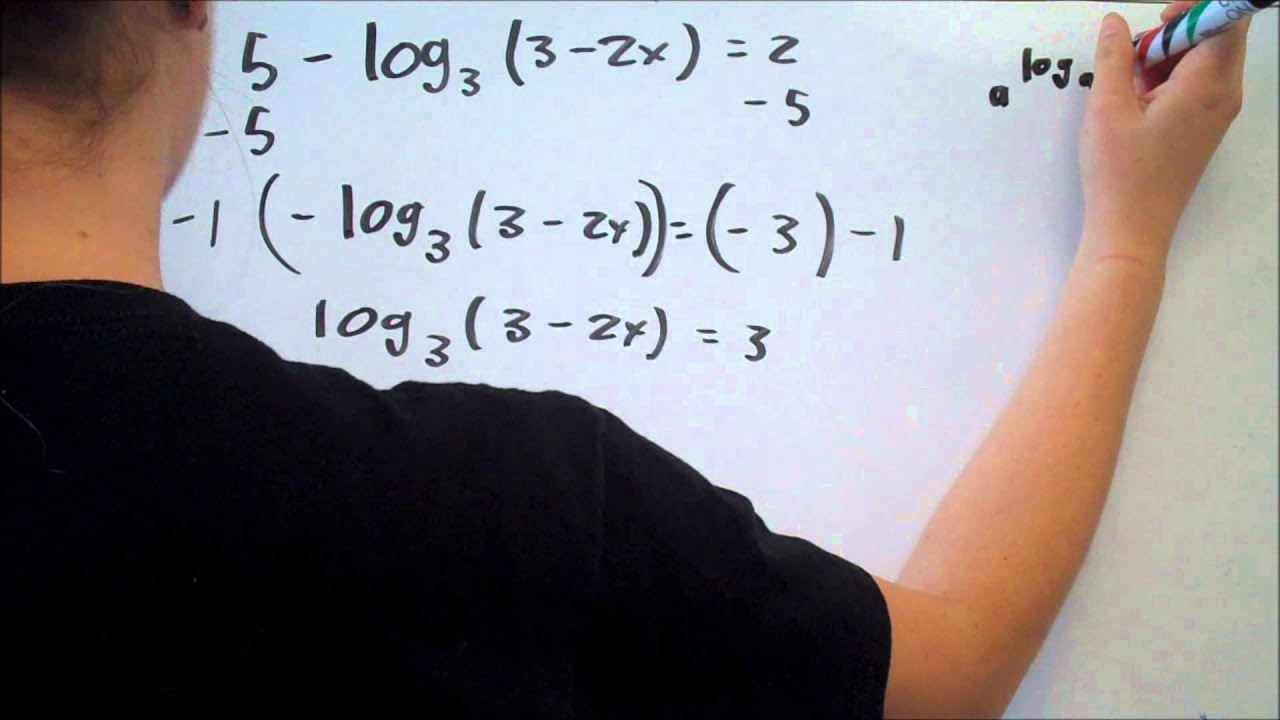 Supplemental Instruction - Math 130: Solving Logarithmic Expressions ...
