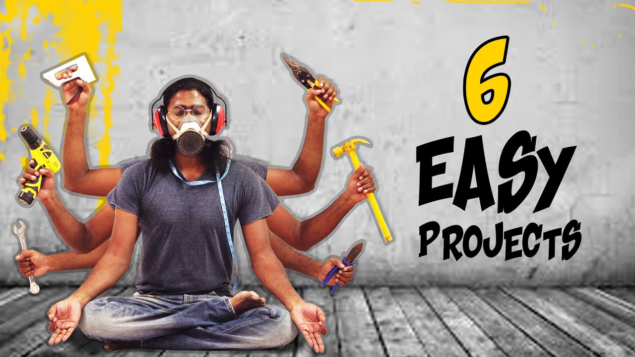 6 Easy random projects. Trust me you will like these... - YouTube