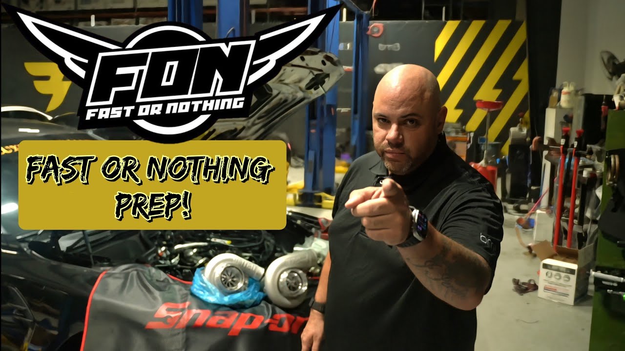 Preparando todo para el evento "Fast Or Nothing" - YouTube