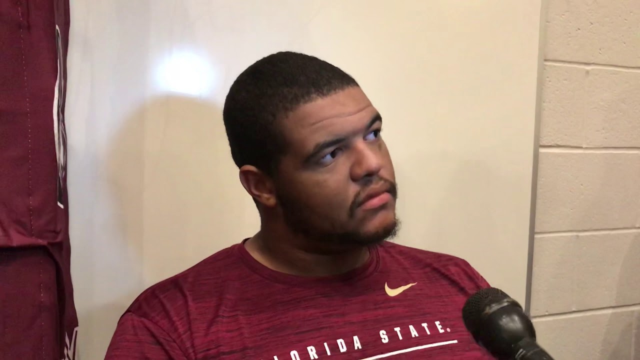 FSU OL Ryan Roberts gushes over QB Alex Hornibrook - YouTube