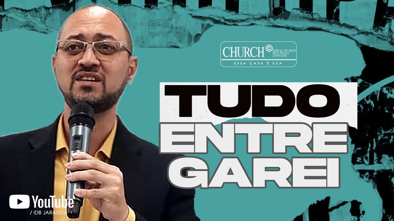 EV. RODRIGO AUGUSTO | TUDO ENTREGAREI - YouTube