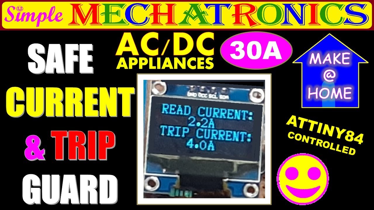Safe Current Guard | Trip Guard | Home Appliance Guard 30A AC DC | AVR ...