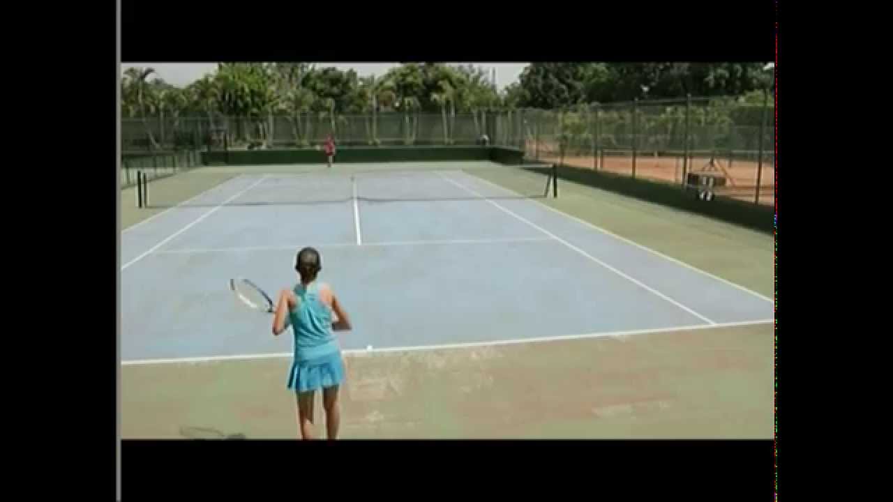 Maria Ojeda 2017 Tennis Colombia - YouTube