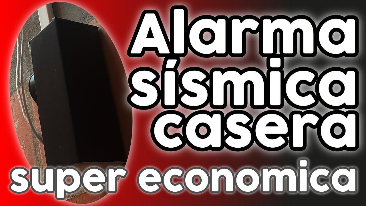 hacer una alarma sísmica casera paso a paso segunda parte 2023 - YouTube