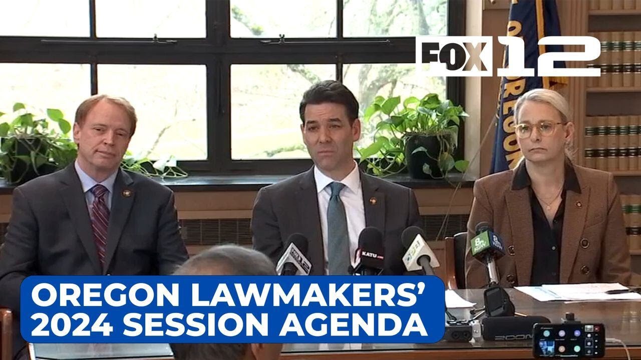 Oregon lawmakers pledge to tackle housing, drug use in 2024 legislative session - YouTube
