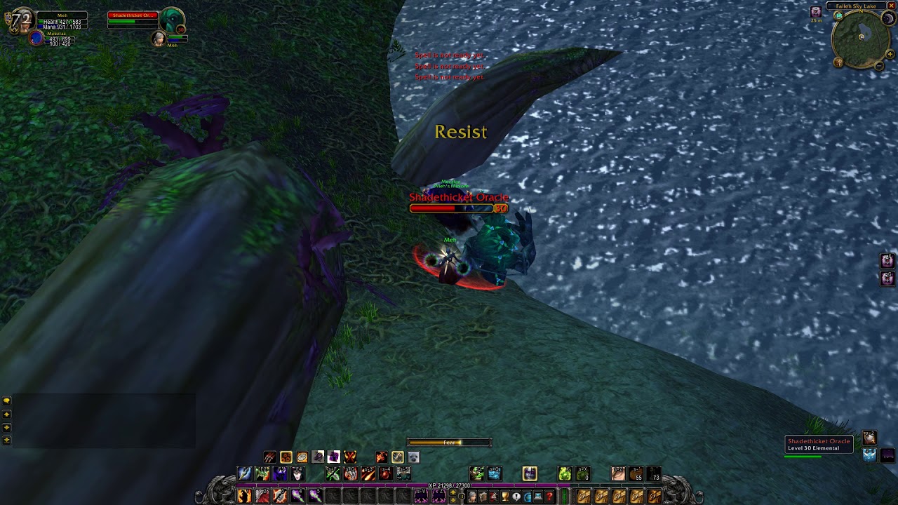 Fallen Sky Lake WoW Classic Quest - YouTube