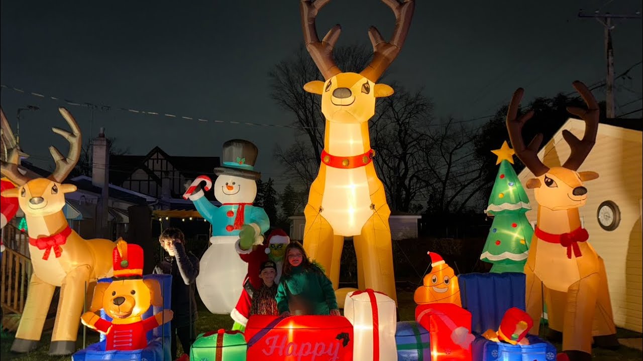 A Very Colossal Inflatable 2023 Christmas - YouTube
