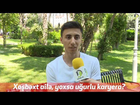 Xoşbəxt Ailə, Yoxsa Uğurlu Karyera? - Küçənin Nəbzi