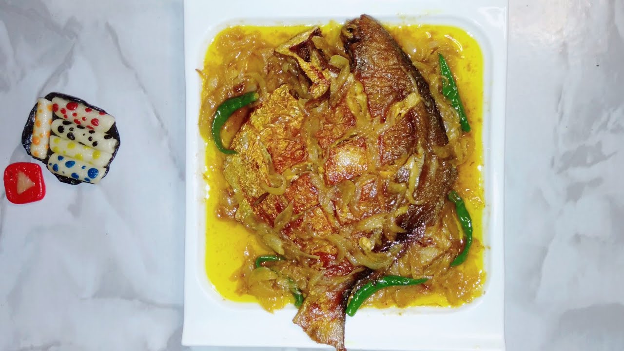 রুপচাঁদা মাছের কোরমা রেসিপি | মাছের ভুনা | Rupchanda Fish curry ...