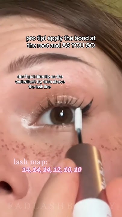 Beginner friendly lash tutorial on how to apply lash clusters from home🪞💓#eyelashes # ...