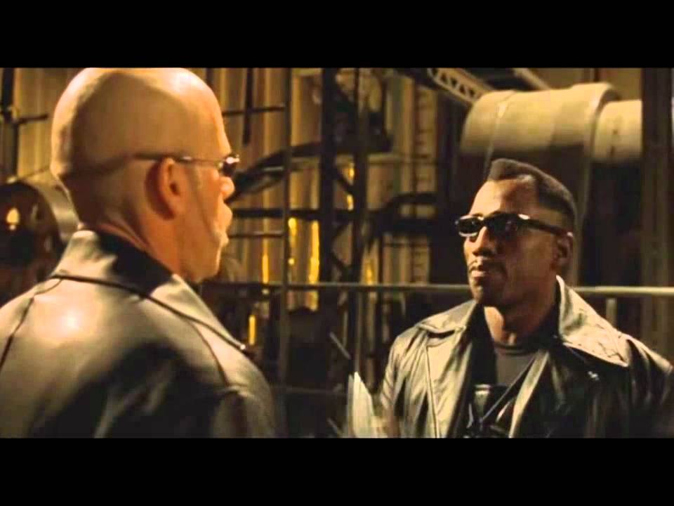 Blade II (2002) HD - "Сan you blush?" - YouTube